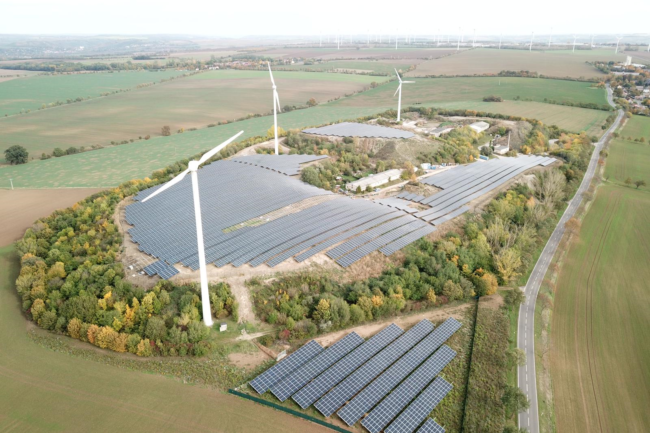 Kommuniktionstechnik für Solarpark Wormstedt von deXcon | deXcon GmbH